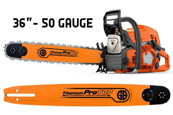 GB Titanium®ProTOP Chainsaw Bar SN36-50PA – HarvesterBars.com