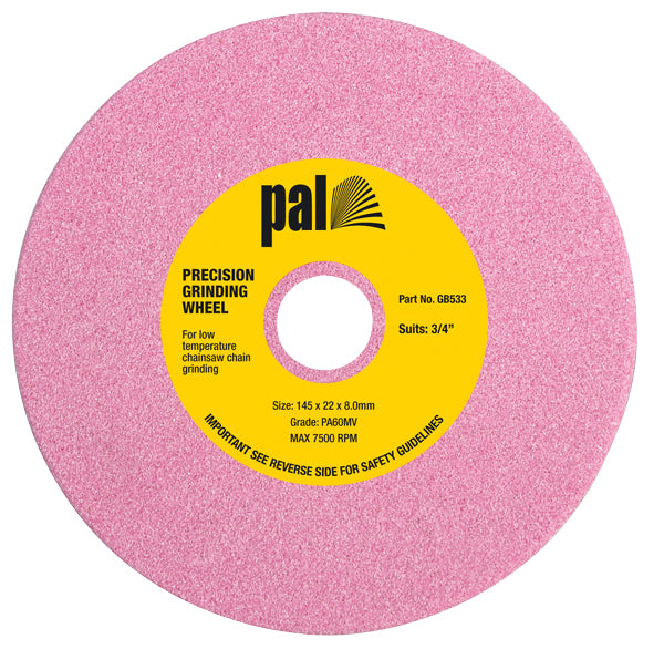 GB 3/4" Grinding Wheel (145mm x 22mm x 8mm) – HarvesterBars.com